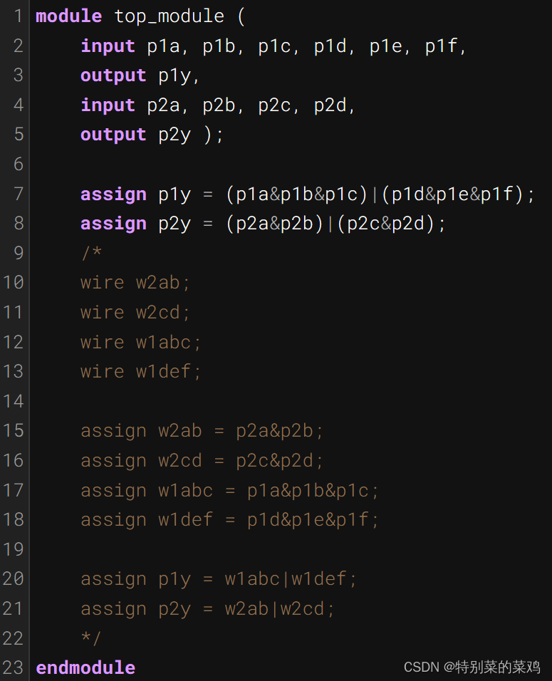 HDBits刷题1: Verilog Language-CSDN博客