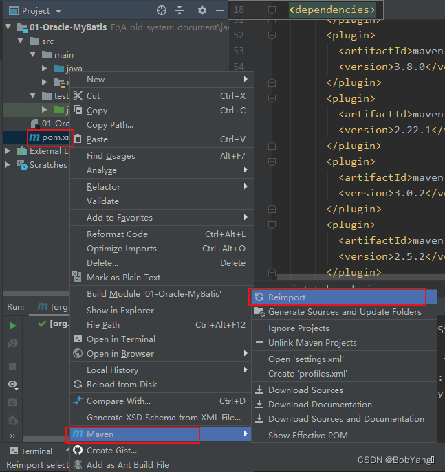 IDEA中MyBatis配置Oracle，实现增删改查_mybatis oracle-CSDN博客