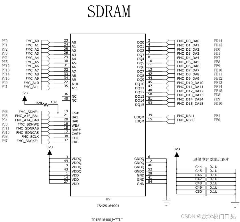 022 - STM32学习笔记 - 扩展外部SDRAM（一） - 初识SDRAM和FMC_stm32 sdram-CSDN博客