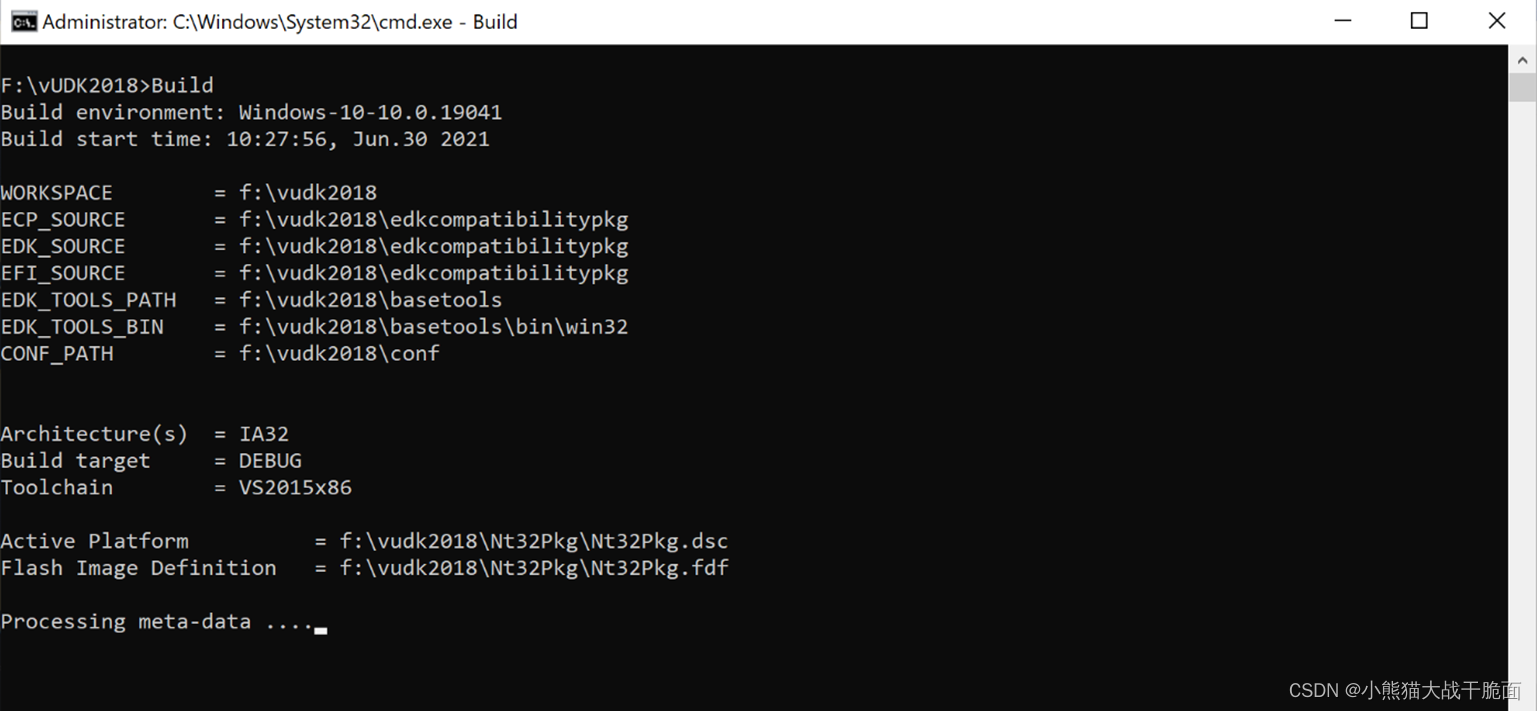 EDK环境搭建&UEFI工程模块文件介绍-CSDN博客