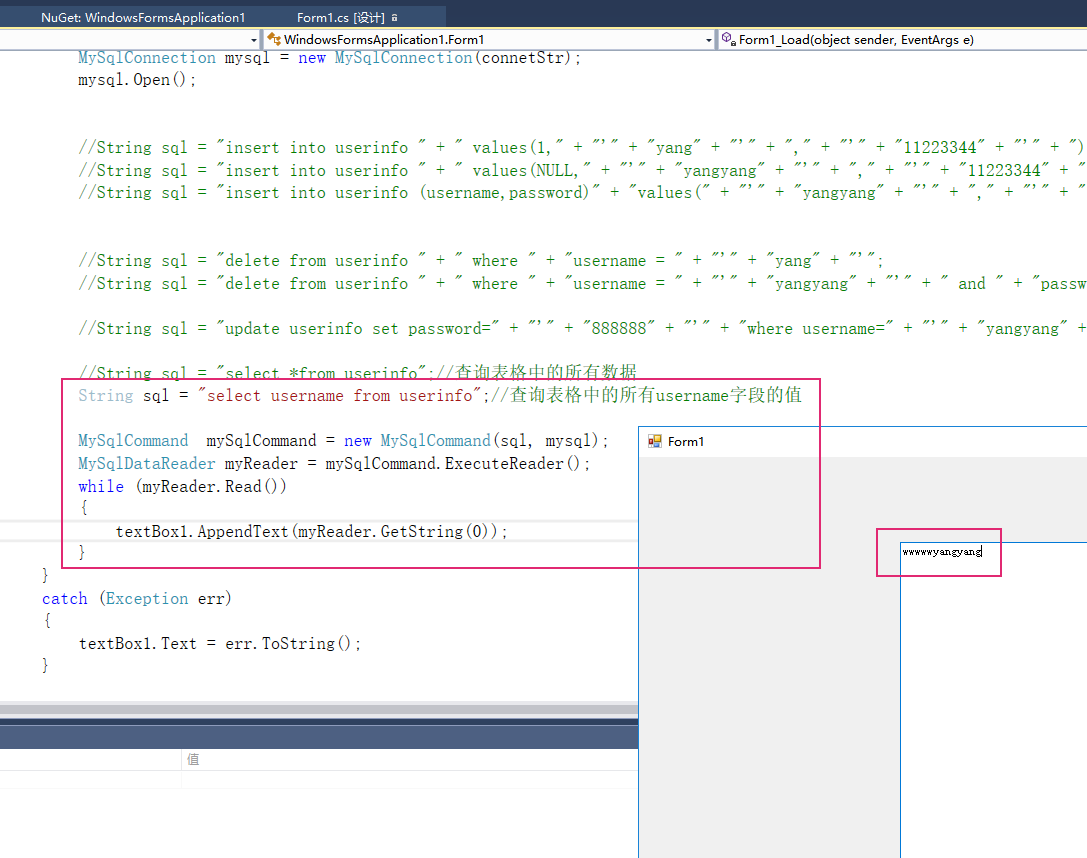 mysql.data 6.9.12_数据库: C#使用MySql.Data.6.9.12连接数据库实现增 删 该 查 操作-CSDN博客