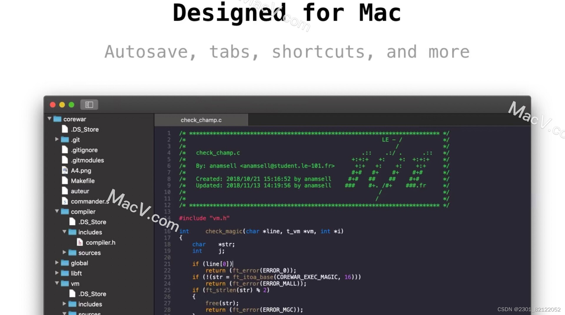 专业的代码文本编辑器：Aria for Mac-CSDN博客