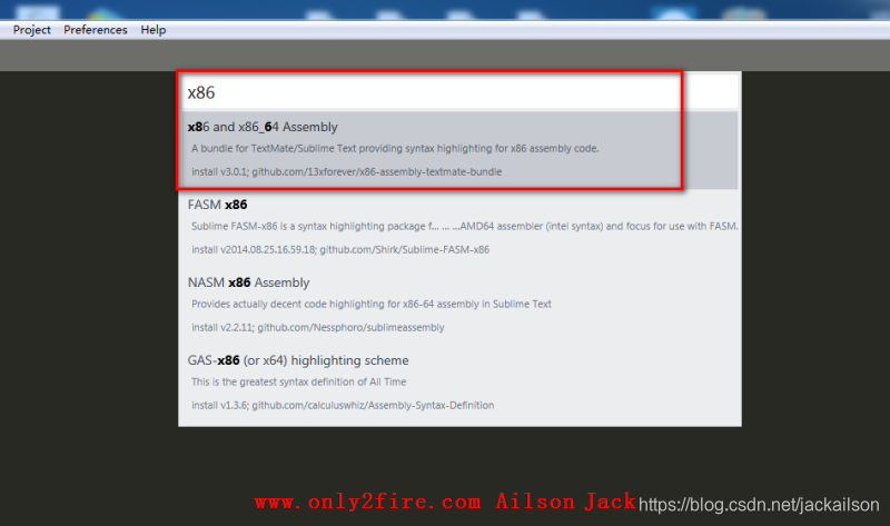 Sublime 高亮汇编asm文件_sublime asm-CSDN博客