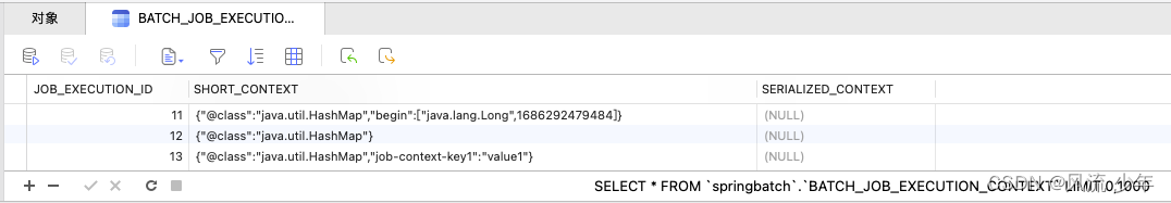 Springbatch从入门到实战六:表结构springbatch从入门到实战六表结构 Csdn博客