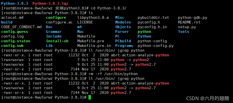 CentOS安装python3_yum install python3 gcc ncurses-devel-CSDN博客