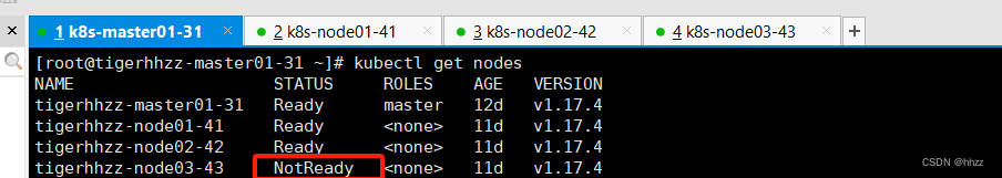 k8s集群部署成功后某个节点突然出现notready状态的问题原因分析和解决办法_kubectl get nodes notready-CSDN博客