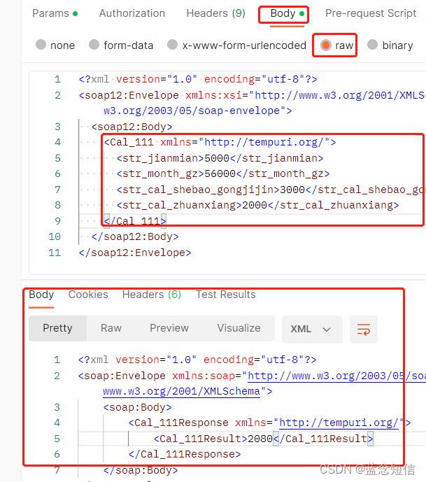 webservice soap postman 测试调用笔记_postman调用soap接口-CSDN博客