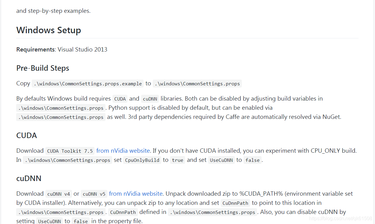 win7+VS2013+CUDA7.5+cuDNN4+caffe_ubuntu anaconda cuda7.5 cudnn4 caffe-gpu-CSDN博客