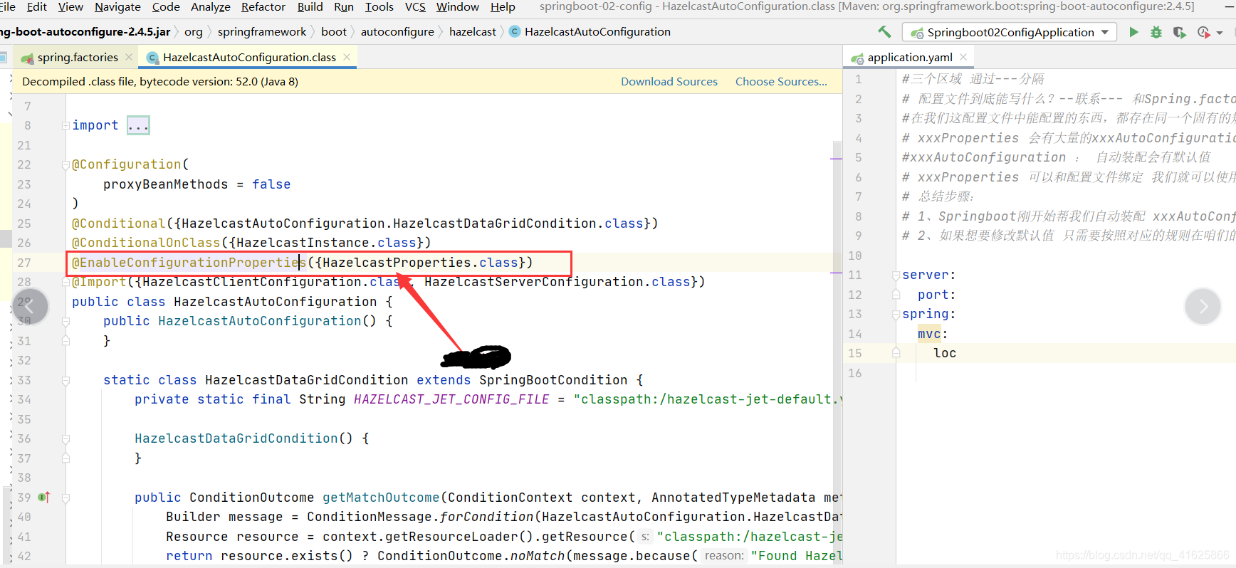 Springboot自动配置核心注解讲解_enableconfigurationproperties enableautoconfigurat-CSDN博客