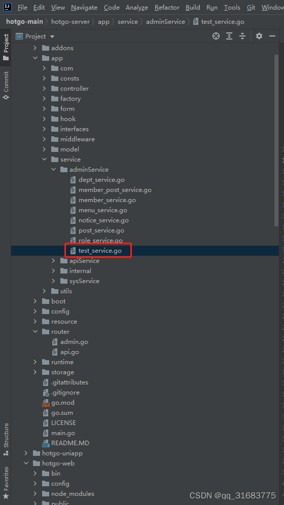 go goframe2.0 + vue 开源工程的环境搭建 自动生成代码_goframe vue-CSDN博客
