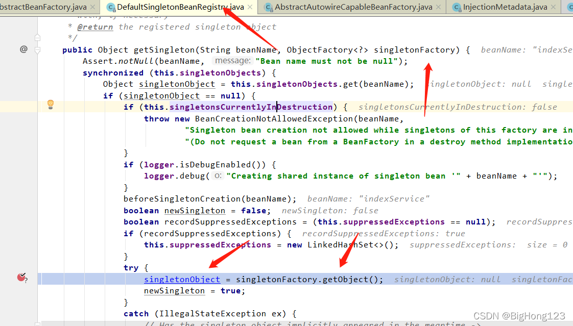 Spring循环依赖（bean的创建过程-粗略）_spring循环依赖的对象能创建吗-CSDN博客