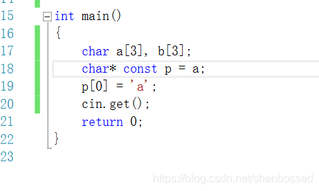 char *const p，const char *p,char const *p和区别(容易混淆)_char const p-CSDN博客