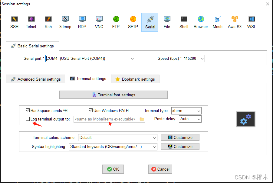 Mobaxterm使用小技巧（log文件、宏命令录制）_mobaxterm log-CSDN博客