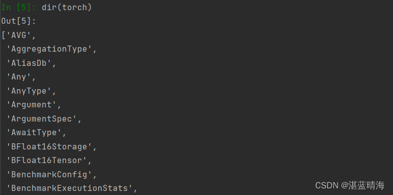 Pytorch笔记01 dir&help 函数_dir 打开 看见-CSDN博客
