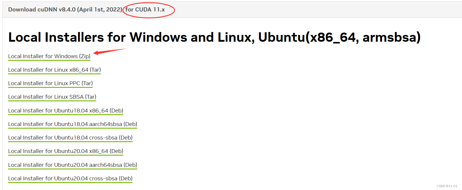 win11系统下安装带w10链接的CUDA以及安装cuDNN_win11 装 win10 的cude-CSDN博客