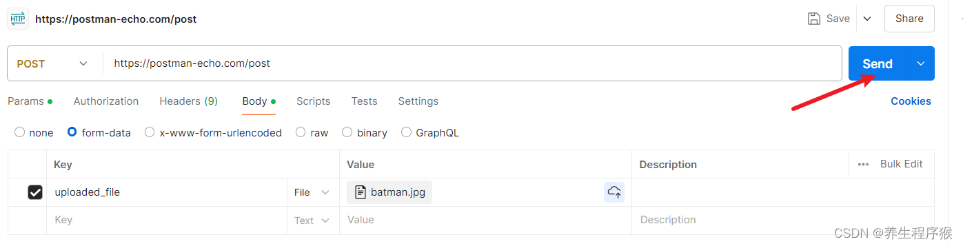 测试图片上传功能，使用postman提供的url_postman如何上传图片-CSDN博客