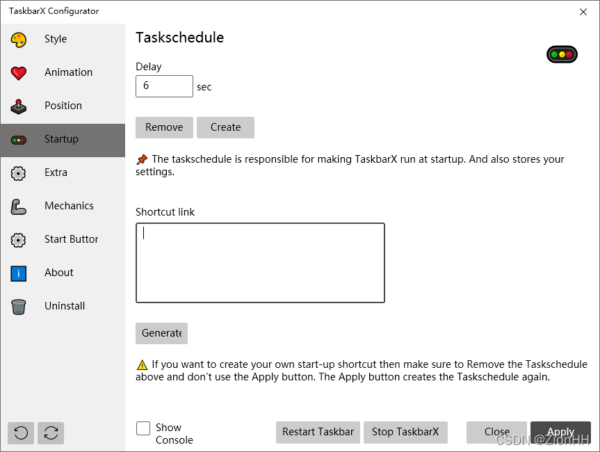 桌面美化：透明居中任务栏 TaskbarX-CSDN博客