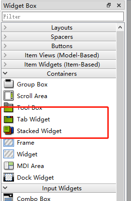 【Python-GUI开发】三 多窗口跳转（同一界面下，非弹新窗口）:高级界面布局工具QStackedWidget、QTabWidget_qt designer 添加widget 不成为新窗口 ...