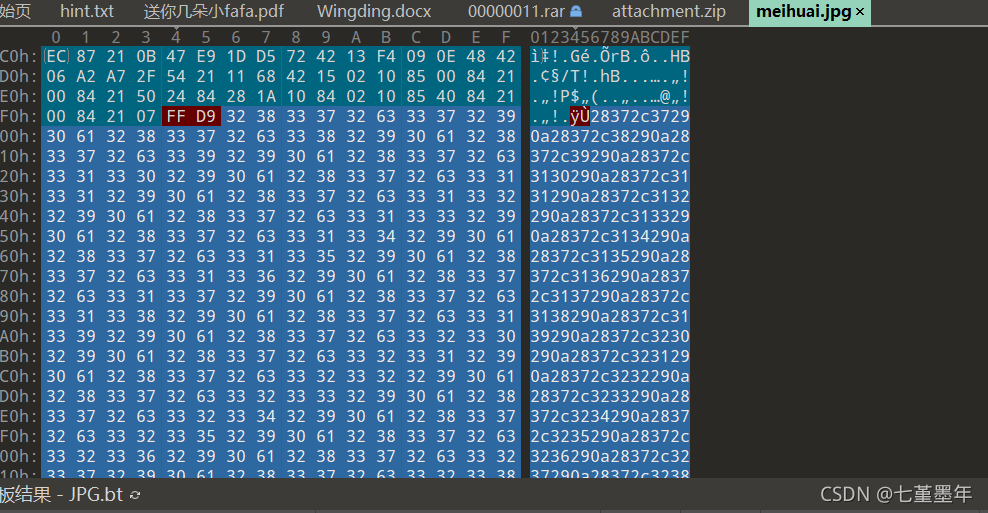 BUUCTF-MISC-被劫持的神秘礼物~梅花香之苦寒来_梅花香之苦寒来 1 注意:得到的 flag 请包上 flag{} 提交-CSDN博客