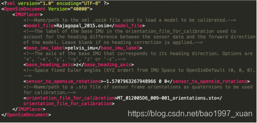 OpenSense -运动学与IMU数据-CSDN博客
