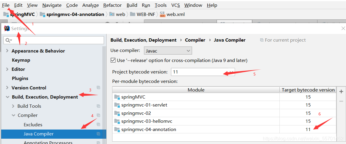 报错java.lang.IllegalArgumentException: Unsupported class file major version 59_nested exception ...