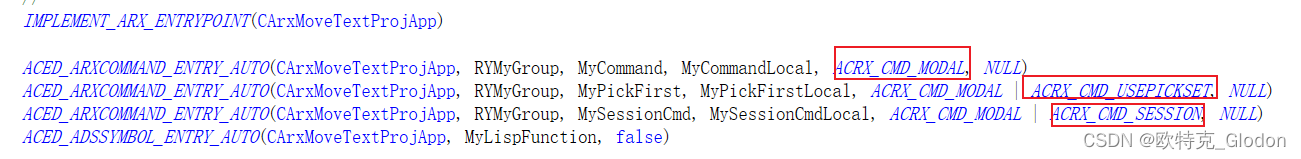 ＜十二＞objectARX开发：Arx注册命令类型的含义以及颜色索引对应RGB值_objectarx获取颜色名称-CSDN博客