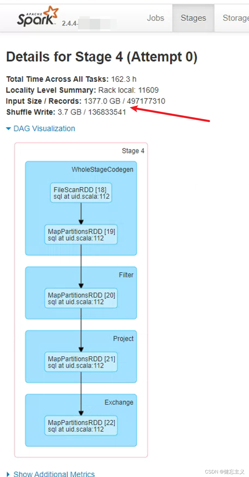 spark 读取hdfs文件的速度 耗时_spark.hadoop.dfs.client.readslow-CSDN博客