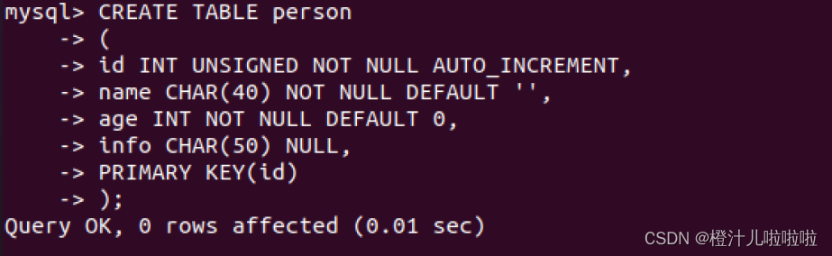 MySQL数据库学习笔记之插入更新与删除数据（Linux系统）_数据库insert-CSDN博客