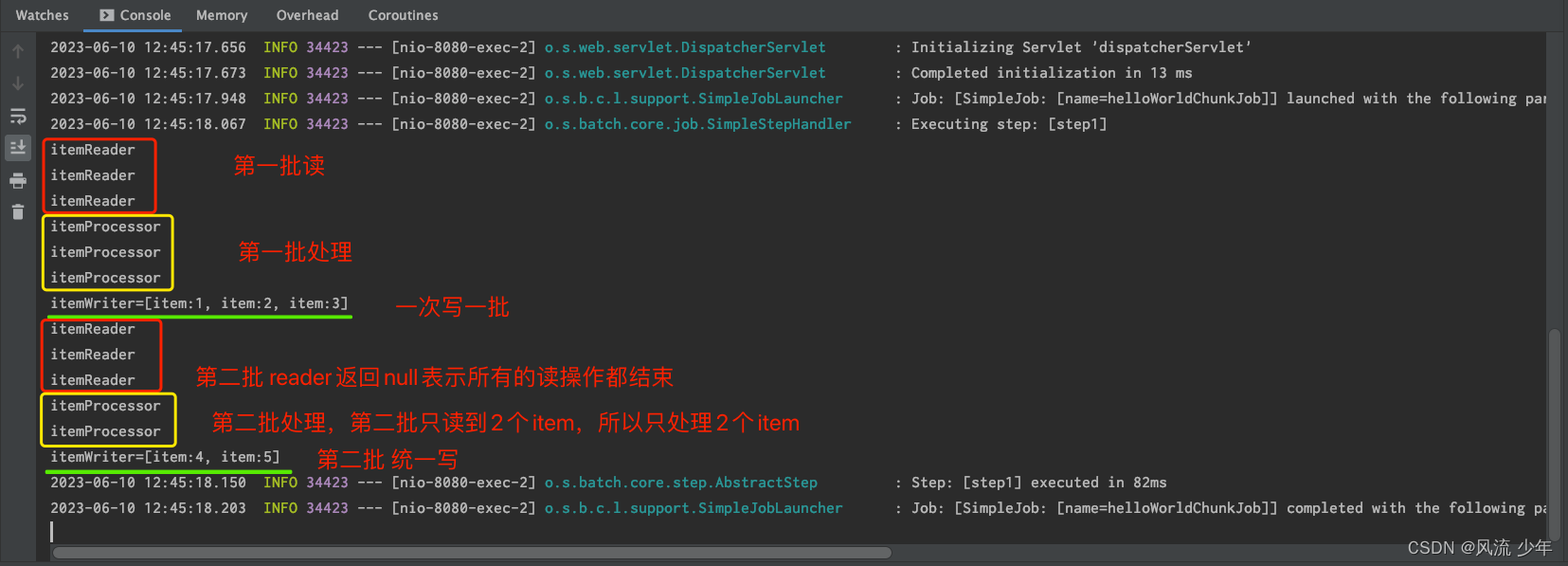 Springbatch从入门到实战七：chunk模式spring Batch Chunk Csdn博客