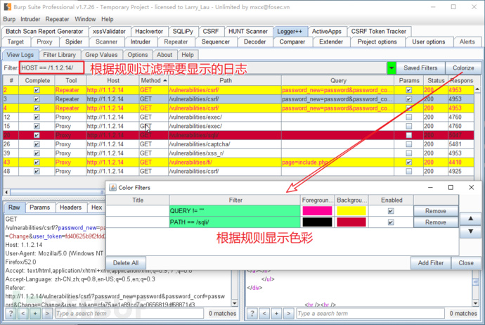 Logger++和CSRF Token Tracker使用方法_csrf token tracker怎么样使用-CSDN博客