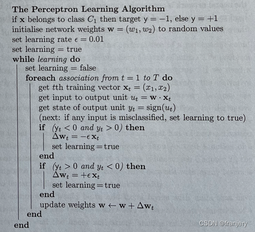chapter 3-----Perceptron_one output unit-CSDN博客