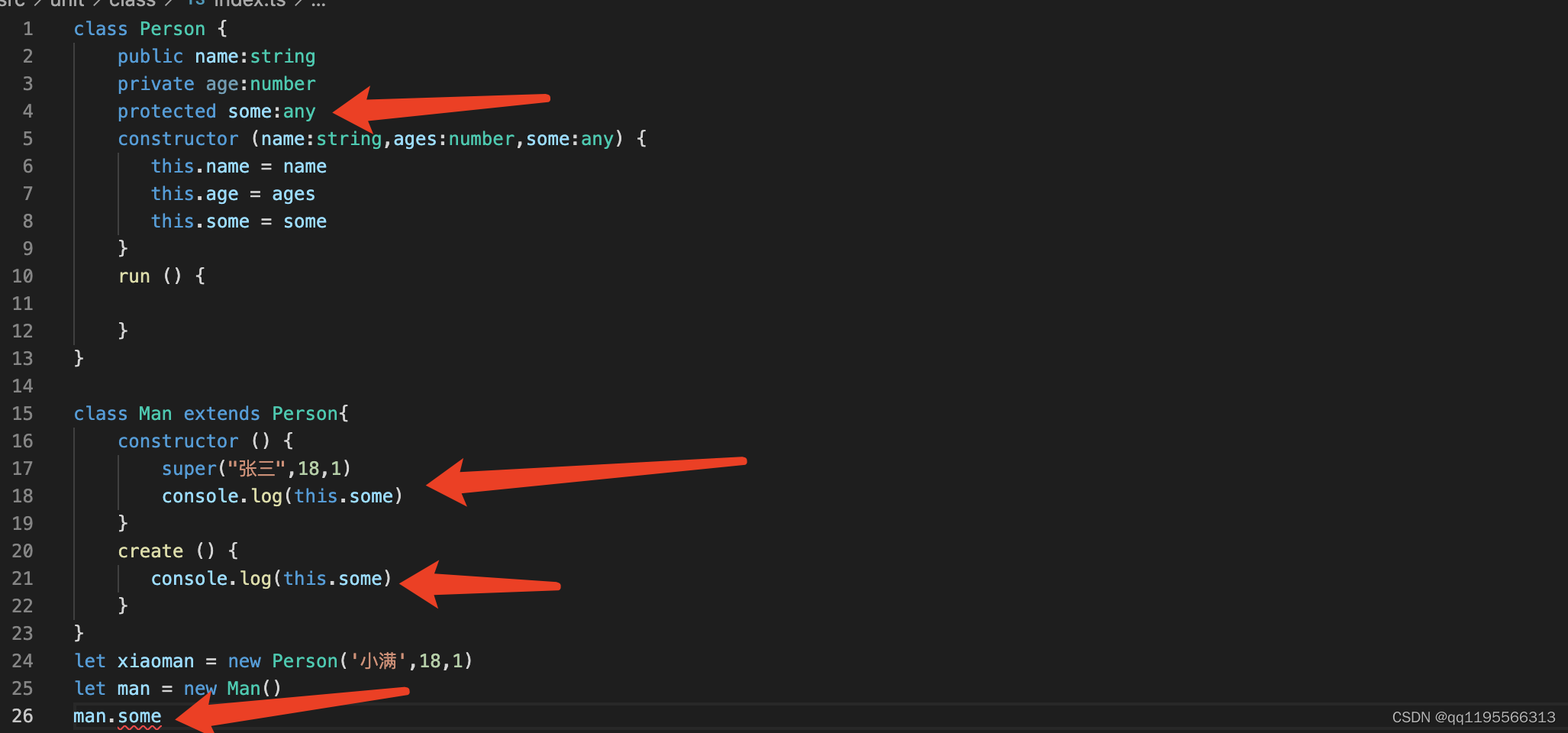 学习TypeScrip8（Class类）_typescript8-CSDN博客