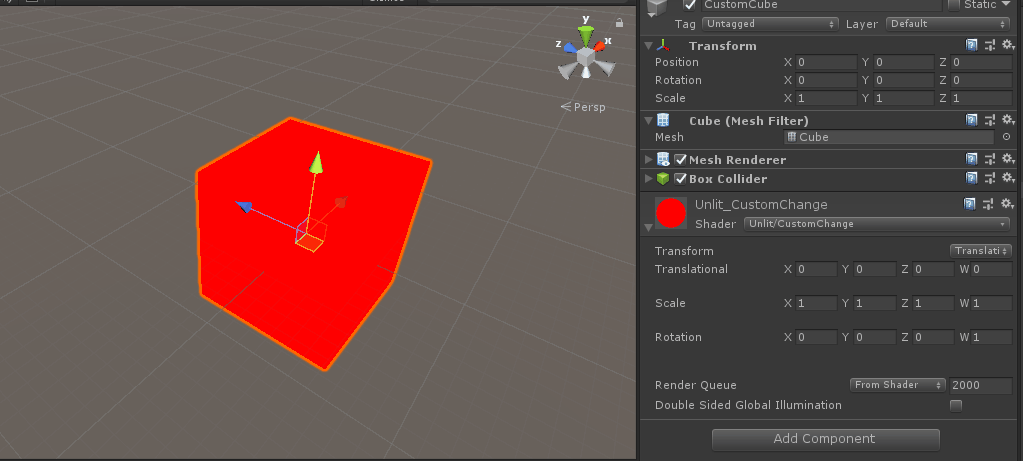 unityShader简单示例——利用shader实现3d图像平移、缩放、旋转_unity中使用shader实现模型的分层旋转效果-CSDN博客
