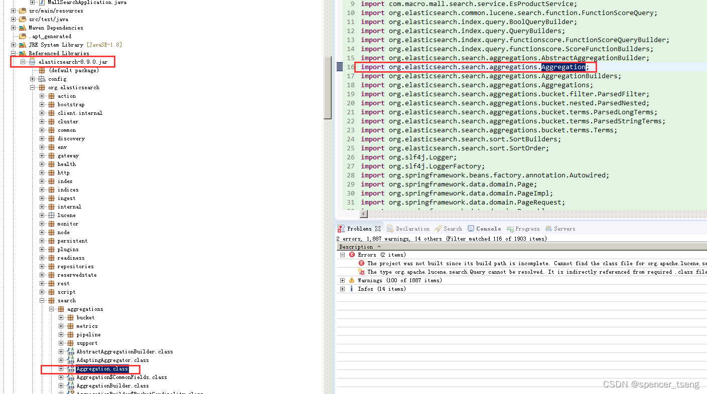 The method aggregations() is undefined for the type Aggregations-CSDN博客