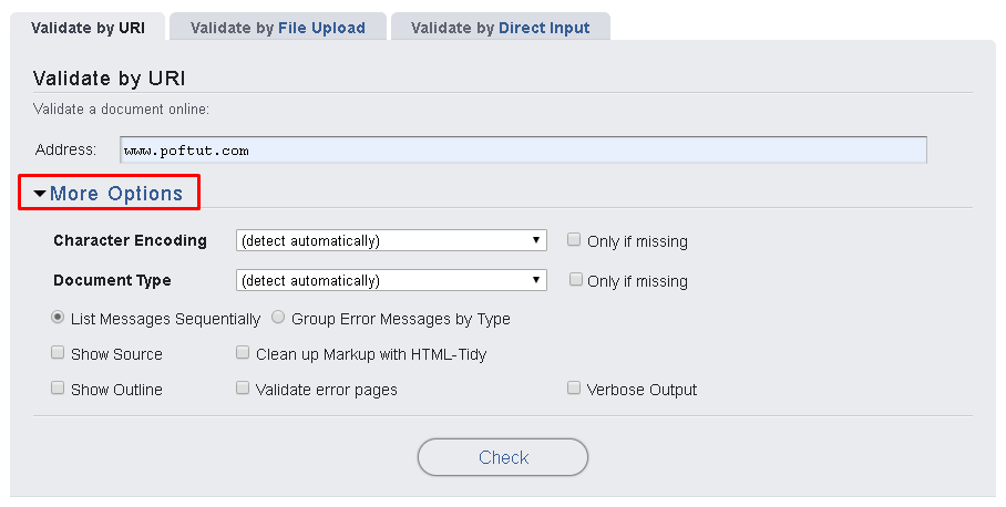 如何使用W3C Validator验证网页上HTML，JavaScript，CSS？-CSDN博客