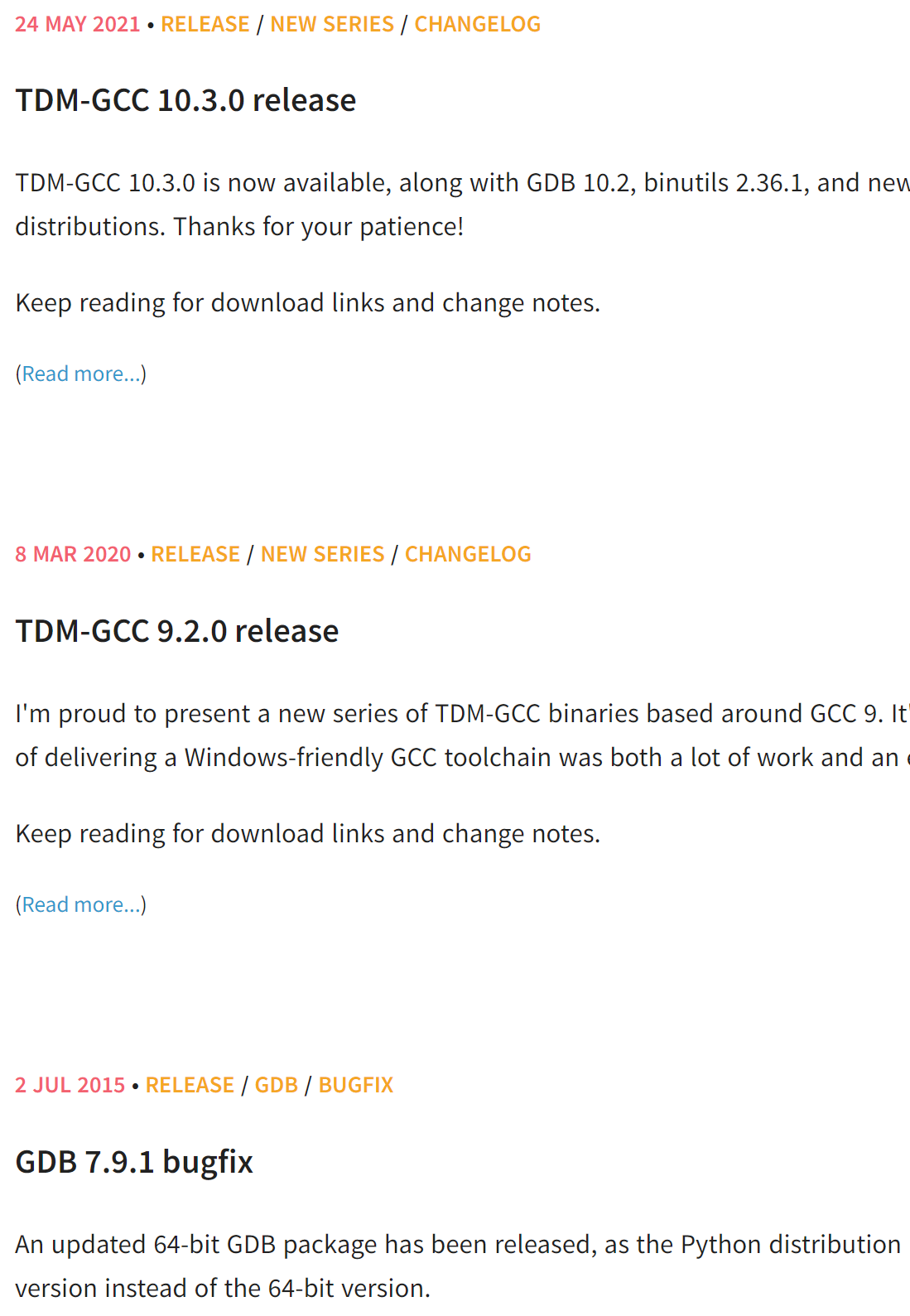 [GCC][转载]windows上GCC区别_winlibs-CSDN博客