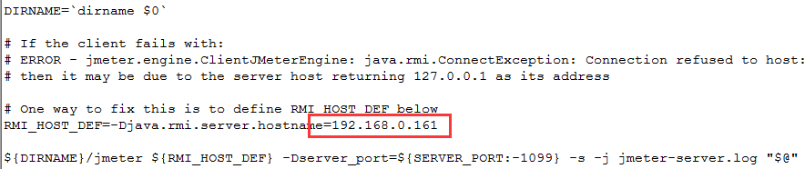 jmeter分布式报错，Error in rconfigure() method java.rmi.ConnectException: Connection refused to ho st ...