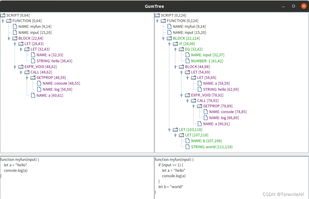 GumTree Diff：跨语言代码比较与编辑脚本生成指南-CSDN博客