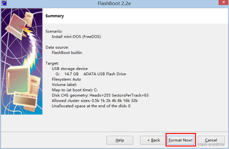 FlashBoot 2.2e制作DOS启动盘教程-CSDN博客