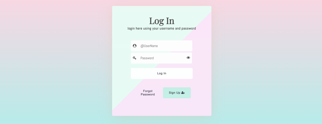 15个超好看的登录页面（附源码）_高颜值的login-CSDN博客