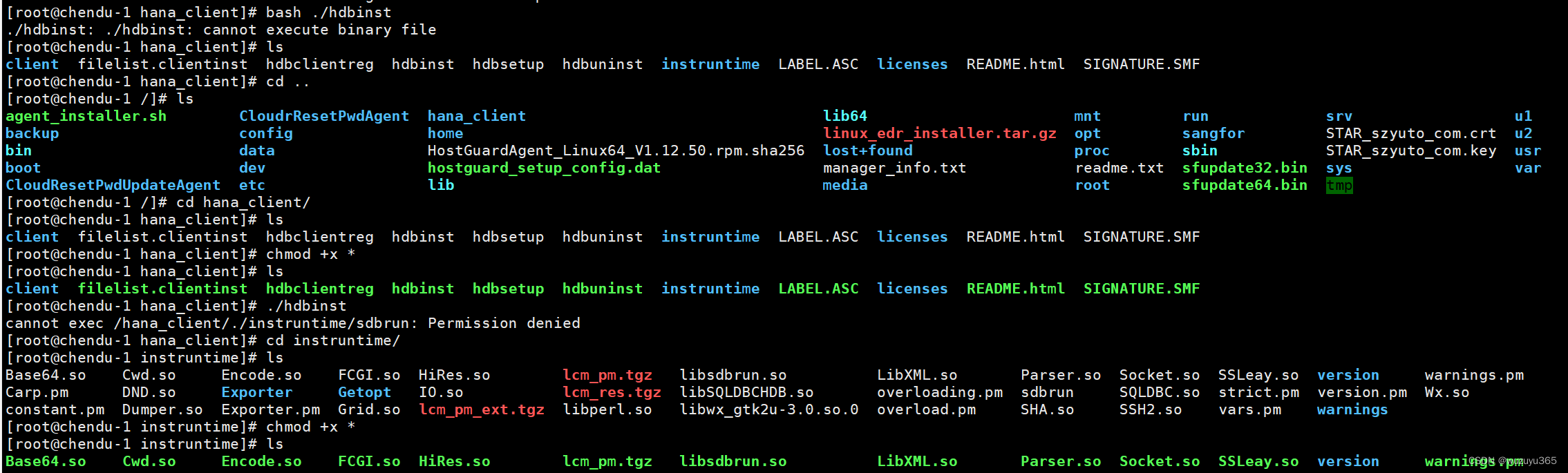 Linux Php 连接 SAP Hana数据库客户端_sap linux客户端-CSDN博客