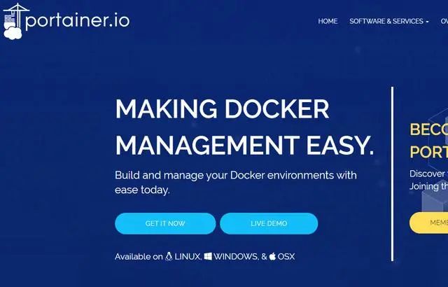 两款Docker可视化工具介绍：Portainer和LazyDocker_portainer 类似-CSDN博客