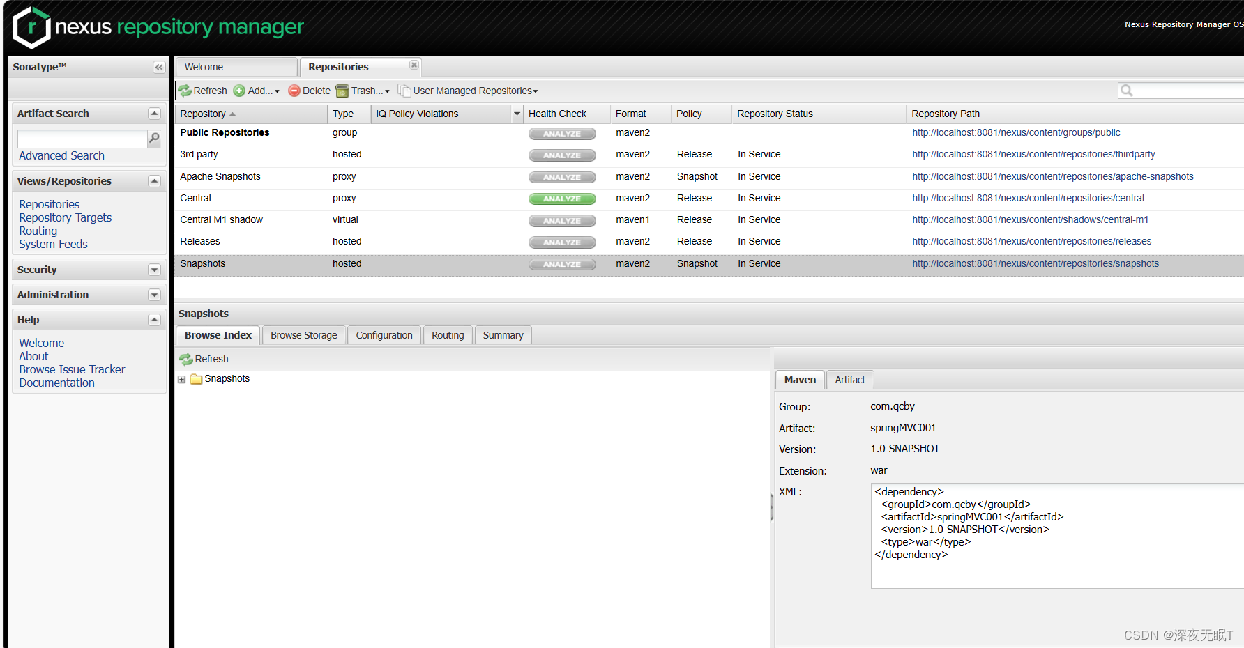 Nexus服务器安装、配置与Maven私服集成教程-CSDN博客