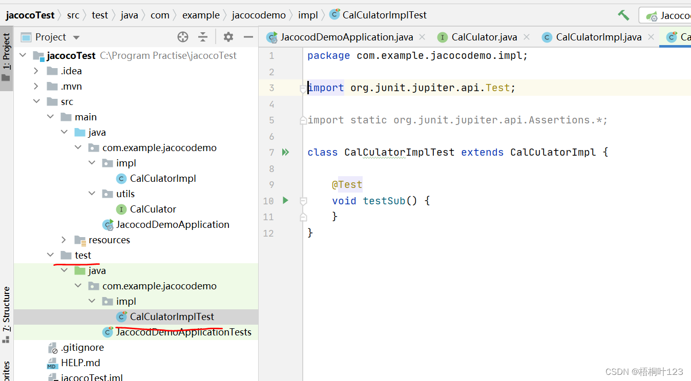 idea单元测试使用jacoco示例_idea jacoco-CSDN博客