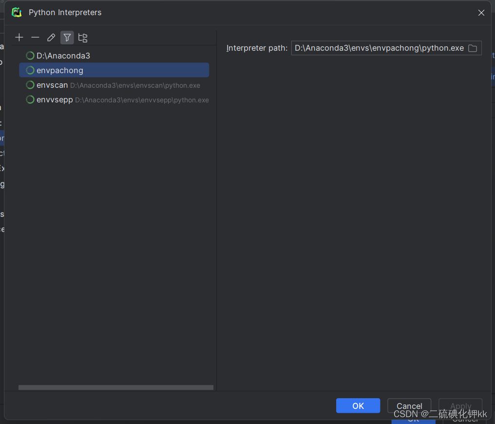 pycharm虚拟环境_pycharm base env-CSDN博客