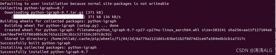 python-igraph安装失败的解决方案_build failed for the c core of igraph.-CSDN博客
