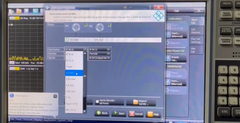电子测试知识分享——ZNB8校准和衰减器测试_tosm校准-CSDN博客