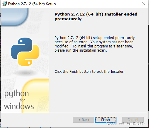 关于python 2.7版本的安装问题_microsoft visual c++ compiler for python 2.7-CSDN博客