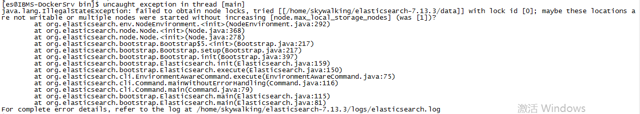 elasticsearch启动常见错误_fatal error in thread-CSDN博客