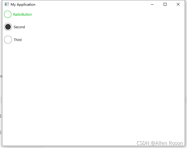 Roson讲Qt#22 Quick Controls 2之RadioButton_qt quick controls 2 radiobuttonstyle-CSDN博客